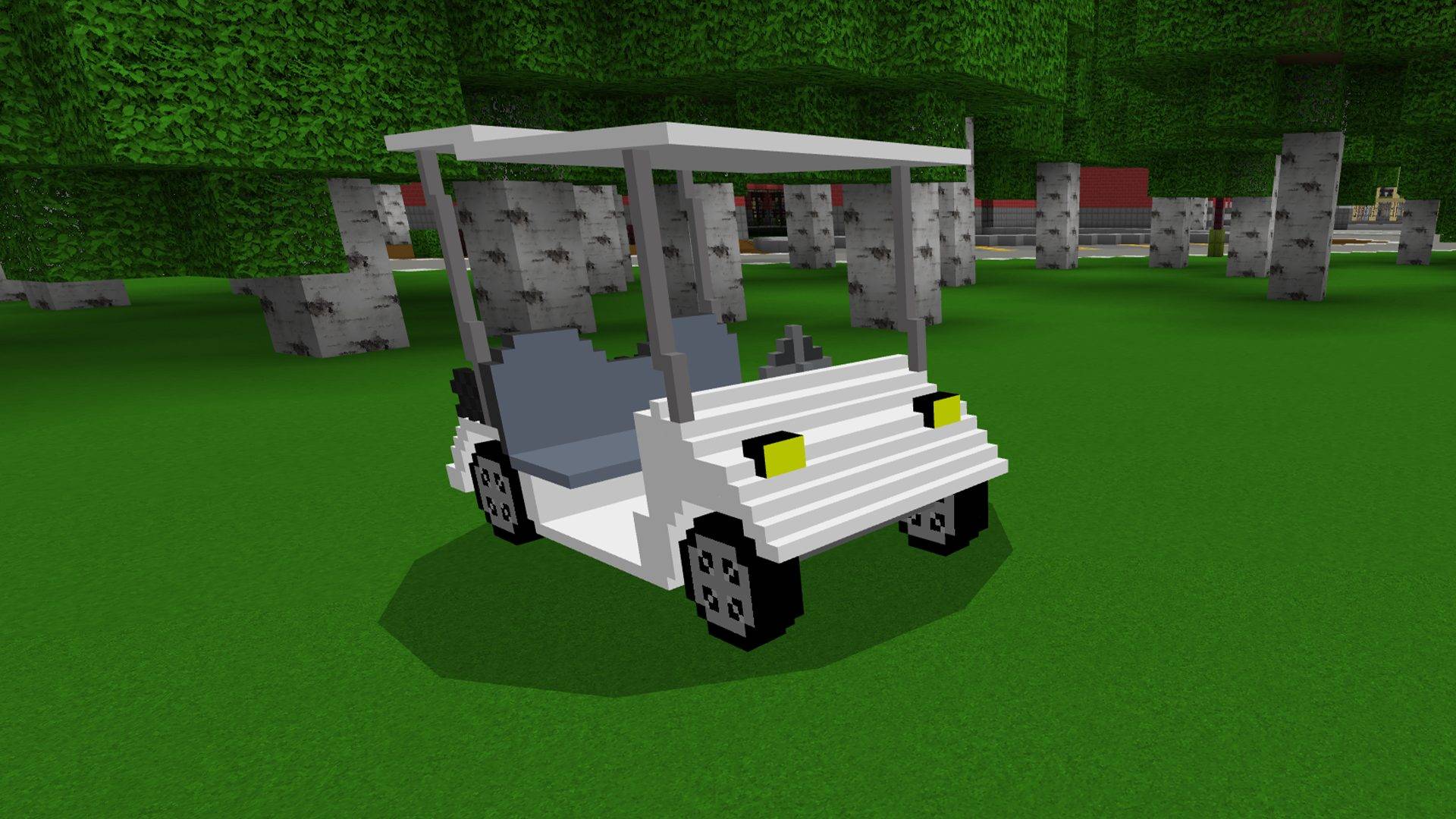 Car Golf Buggy for MCPE in Addon – Modsteria