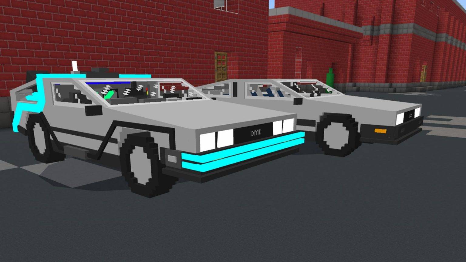 Mod Car Delorean for Minecraft in Addon – Modsteria