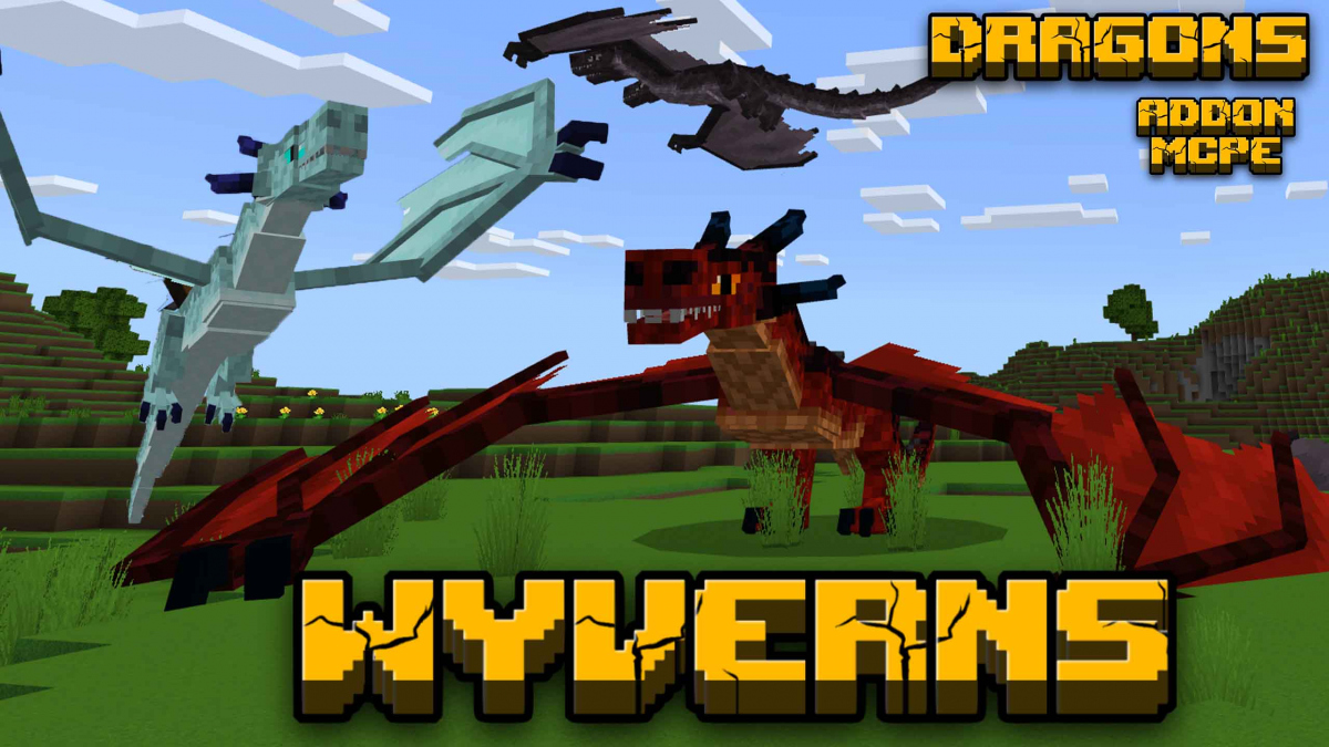 Mod Dragons: Pixel Wyverns in Addon – Modsteria